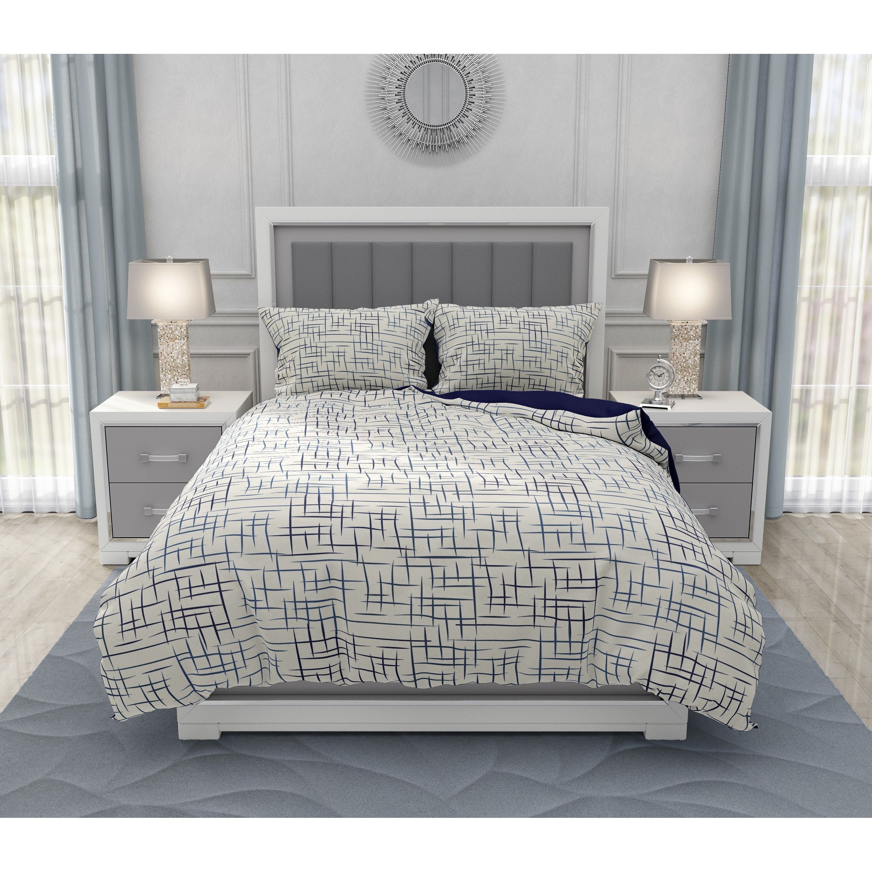 The Maze Duvet Cover Bedding Set – Linen Loft